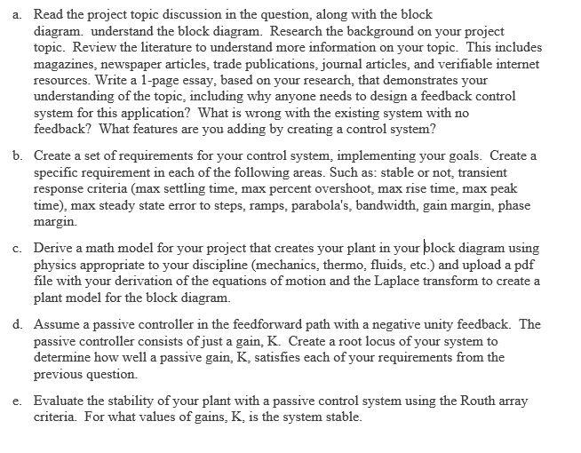 Solved A machine tool is designed to follow a desired path | Chegg.com