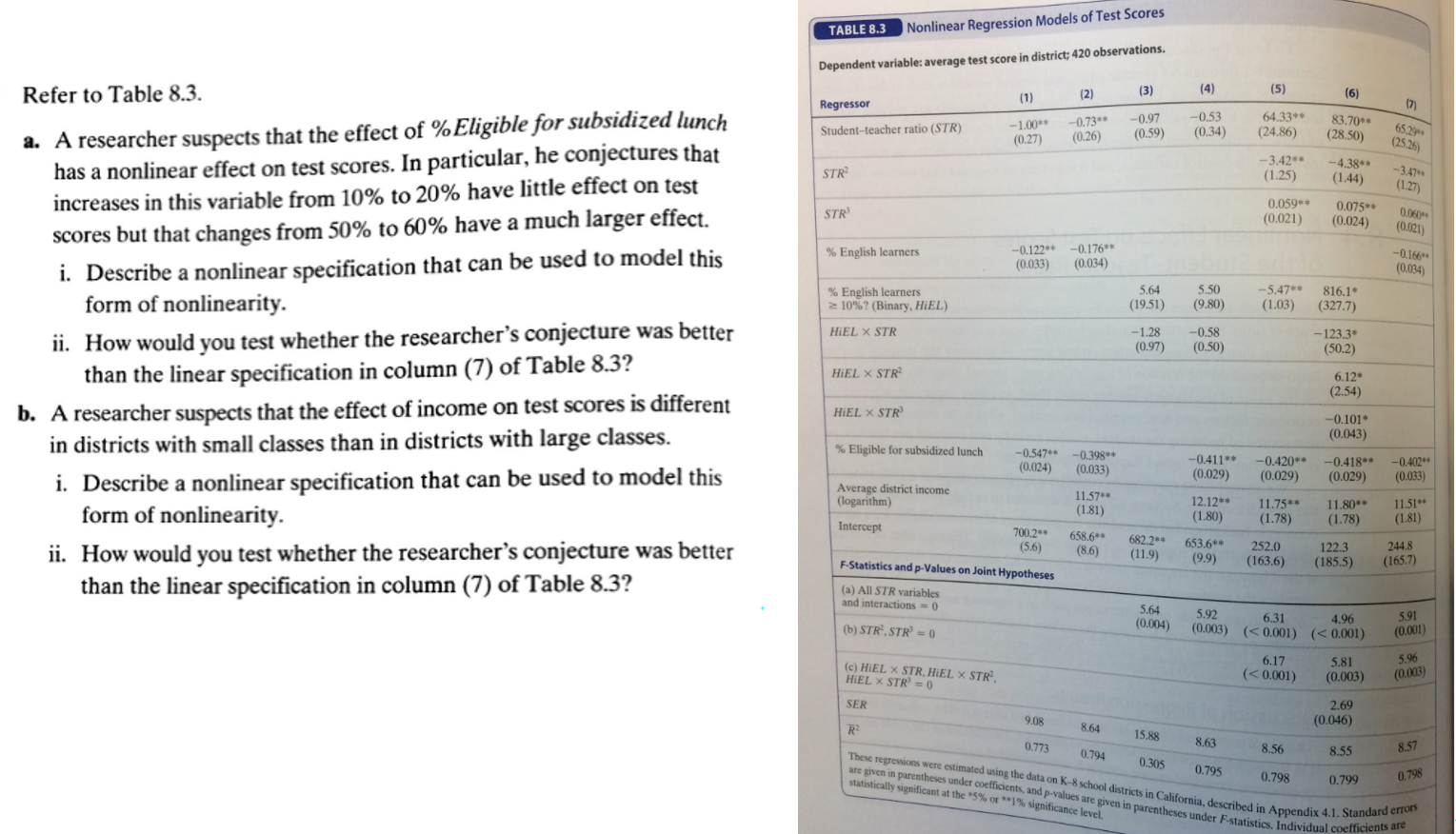 solved-table-8-3-nonlinear-regression-models-of-test-scores-chegg