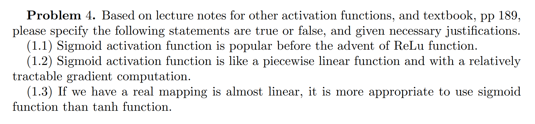 Solved Problem 4. Based on lecture notes for other | Chegg.com