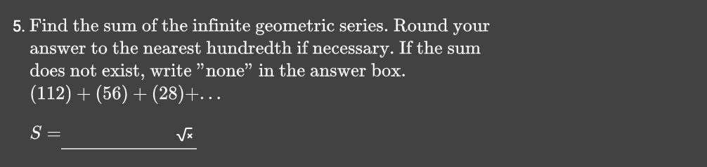 Solved 4. For the geometric sequence, find the two missing | Chegg.com
