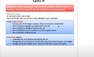 Solved Objective: Write a program that creates a class to | Chegg.com