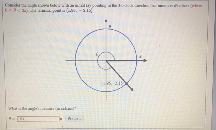 Solved Consider the angle shown below with an initial ray | Chegg.com
