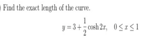Solved Find the exact length of the curve. | Chegg.com