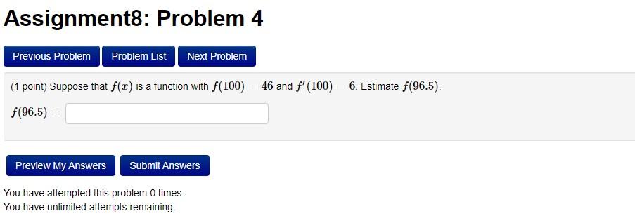 Solved Assignment8 Problem 4 Previous Problem Problem List 2500