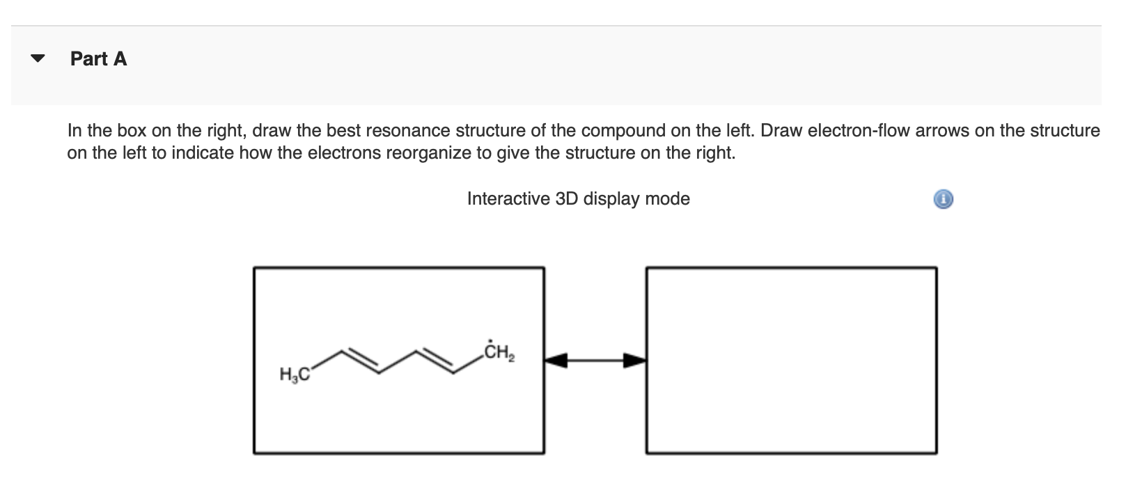 Solved In the box on the right, draw the best resonance | Chegg.com