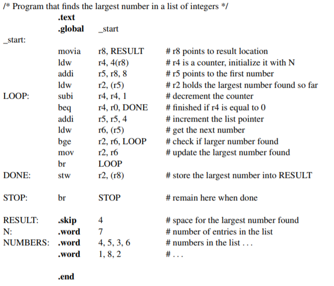 I Have This Nios Ii Assembly Code