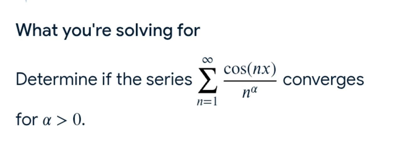 code class="asciimath">What you're solving for | Chegg.com