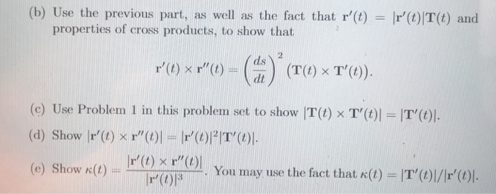Solved Problem 2. In this problem, we prove the cross | Chegg.com