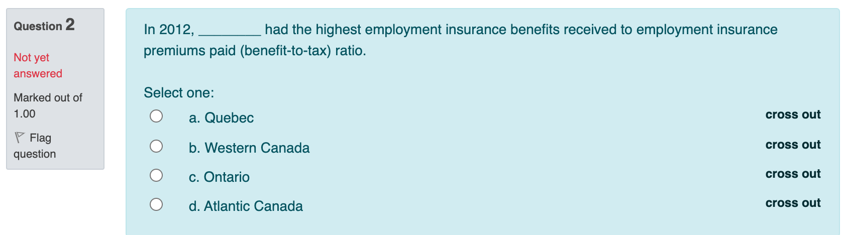 Solved Question 1 Employment insurance premiums have | Chegg.com