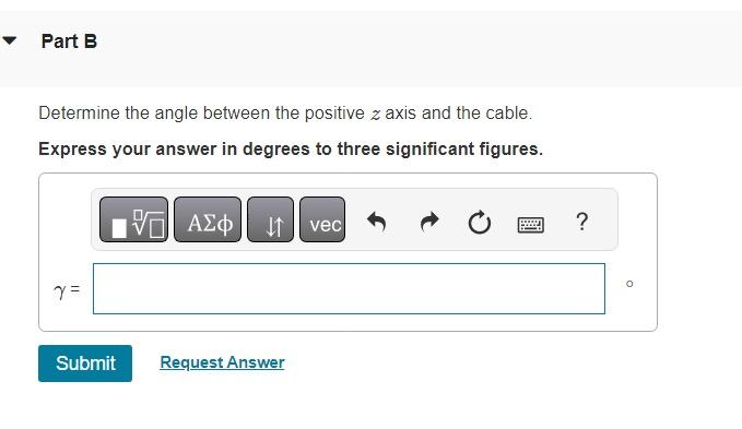 The cable is attached to the boom at A and to point B | Chegg.com