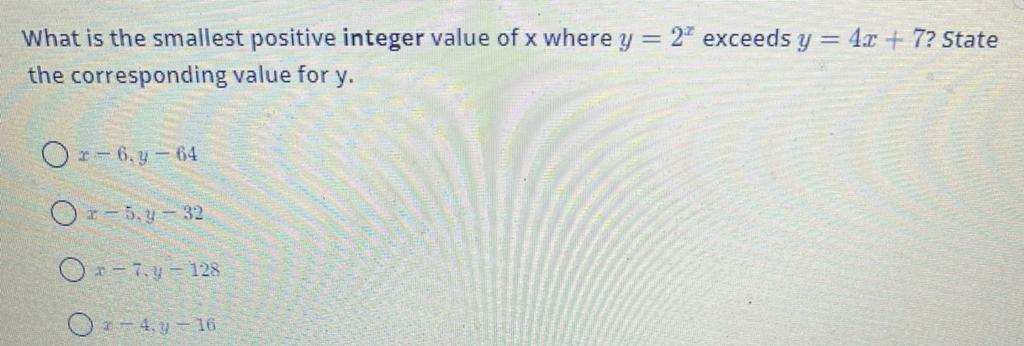 Solved What is the smallest positive integer value of x | Chegg.com