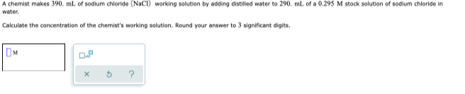 Solved A chemist prepares a solution of aluminum chloride | Chegg.com