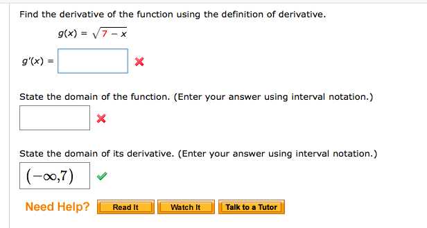 Solved Find the derivative of the function using the | Chegg.com