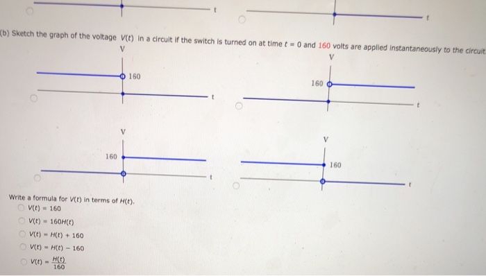 Solved The Heaviside function H is defined by H(t) ift 2 0 | Chegg.com