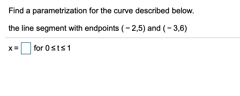 Solved Consider the following parametric equations, x=t+3, | Chegg.com