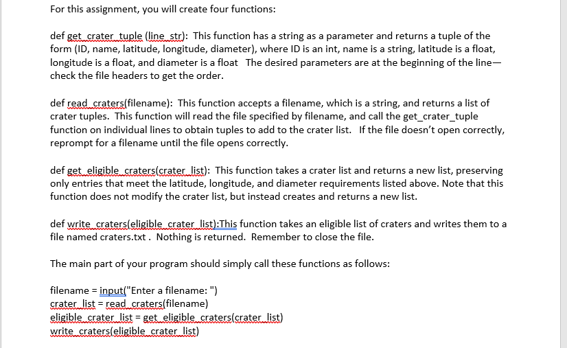 Assignment Overview This assignment focuses on the | Chegg.com