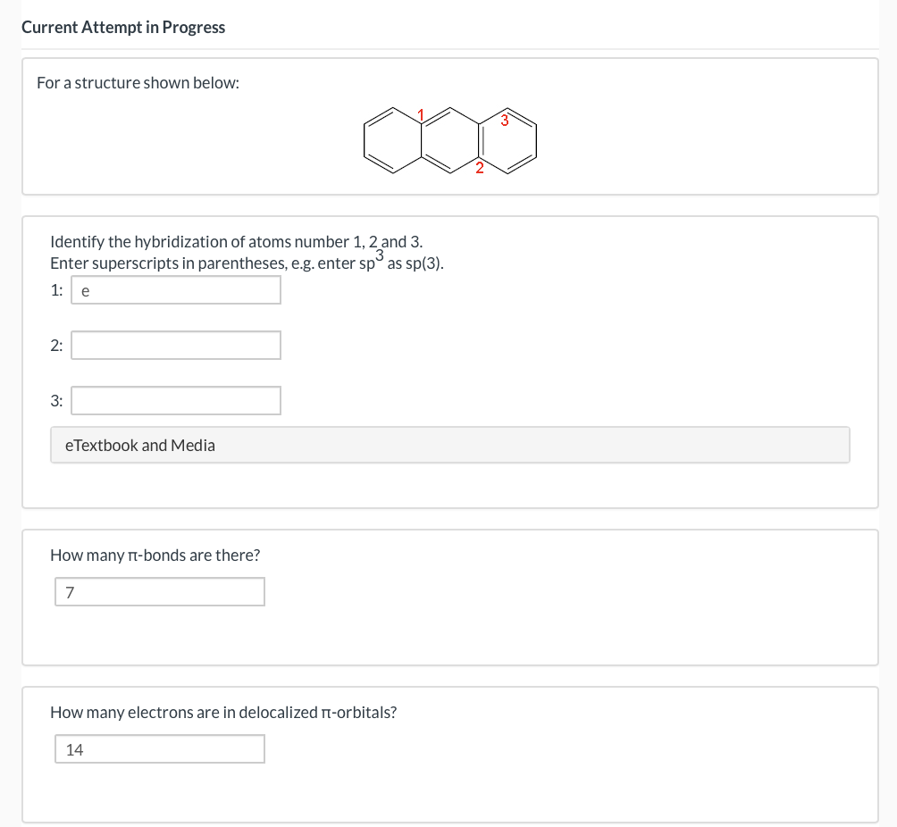 Solved Current Attempt in Progress For a structure shown | Chegg.com