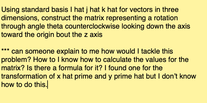 Solved Using standard basis I hat j hat k hat for vectors in | Chegg.com