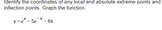 Solved Identify the coordinates of any local and absolute | Chegg.com