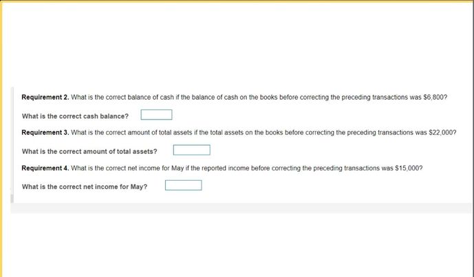 Solved Requirements 1. For each of the preceding entries, | Chegg.com