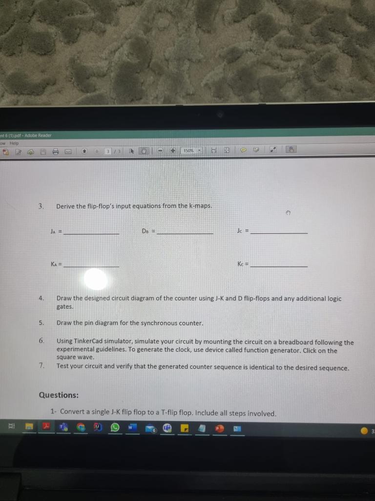Solved iment 6 (1).pdf - Adobe Reader Findow Help 9 P A - 12 | Chegg.com