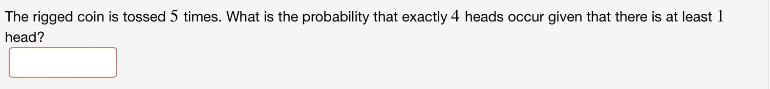 Solved (3 points) The probability of getting heads from | Chegg.com