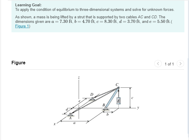 Solved Learning Goal: To apply the condition of equilibrium | Chegg.com