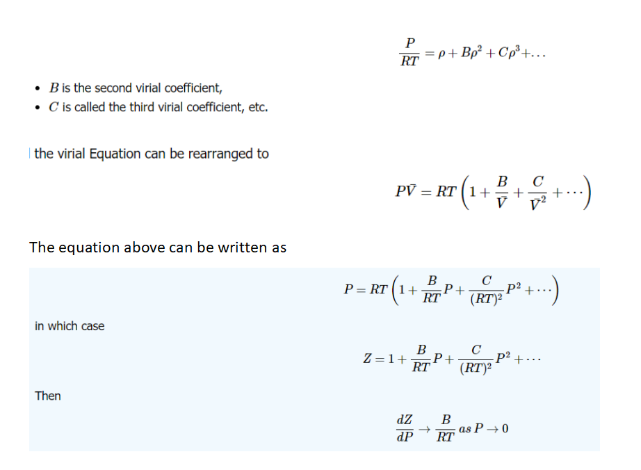 Solved (a) [5] Suppose a gas obeys the virial equation of | Chegg.com