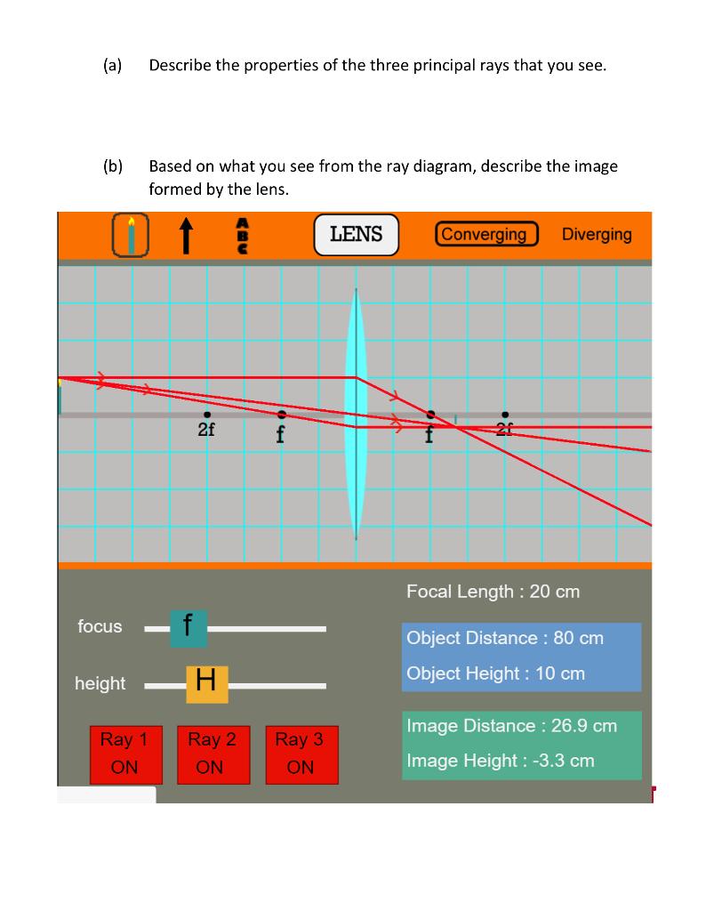 Solved (a) Describe the properties of the three principal | Chegg.com