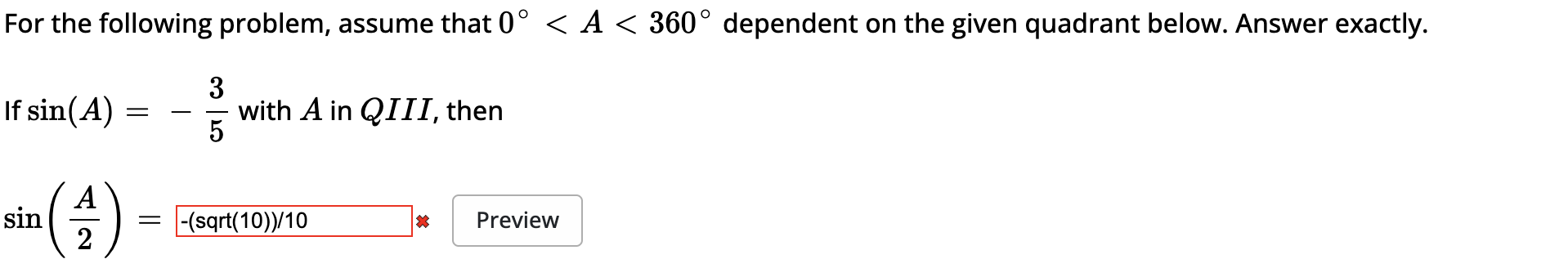 Solved Eor the following problem, assume that 0∘ | Chegg.com