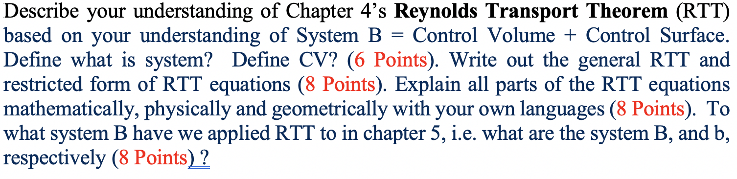 Solved Describe your understanding of Chapter 4’s Reynolds | Chegg.com