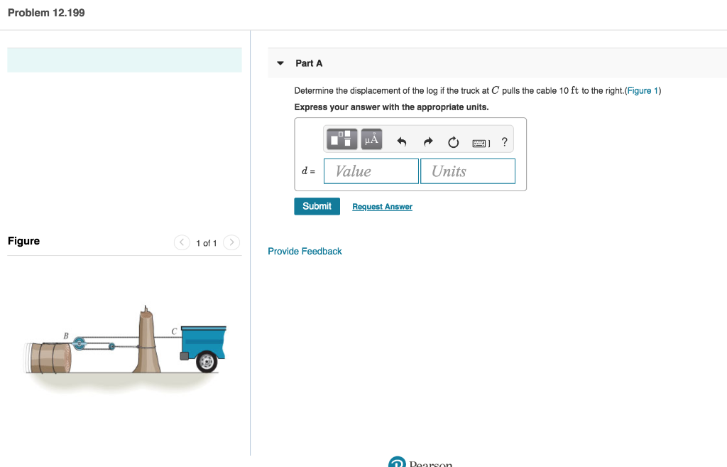 Solved Problem 12.199 Part A Determine the displacement of | Chegg.com