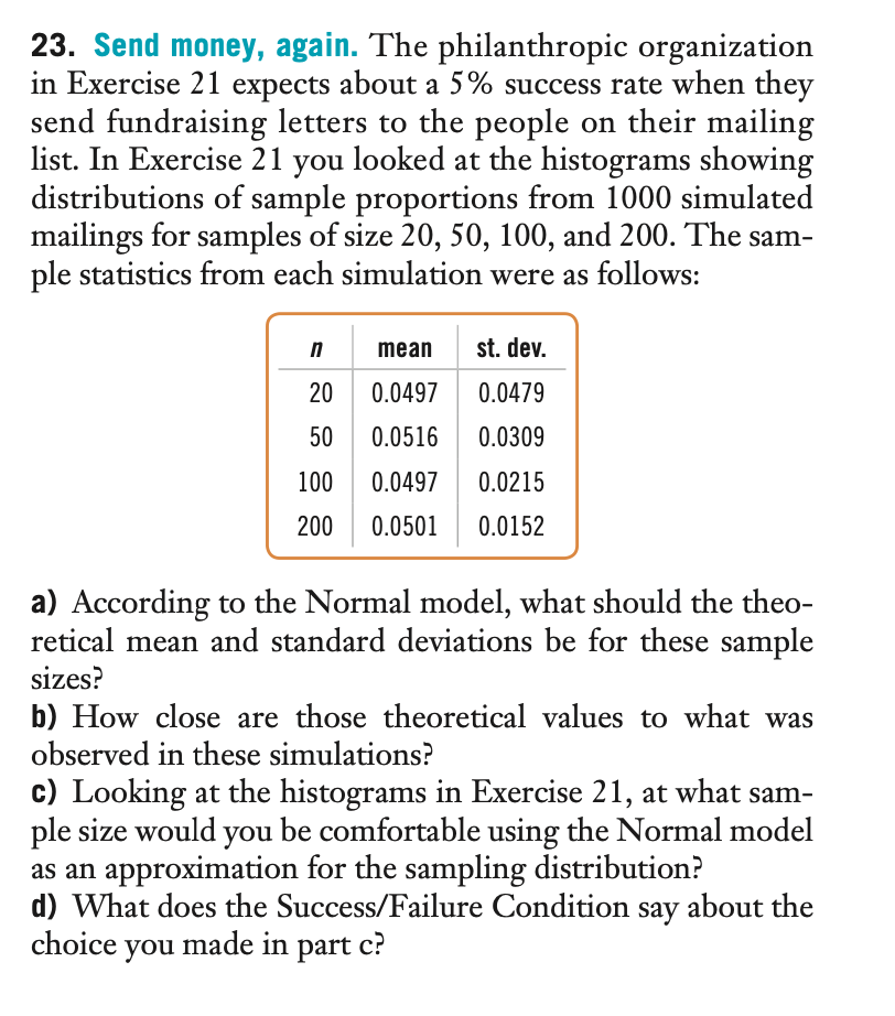 Solved How do I find theoretical mean and standard deviation | Chegg.com