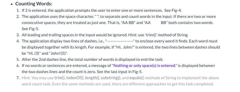 Operation The is a Java console application that can | Chegg.com