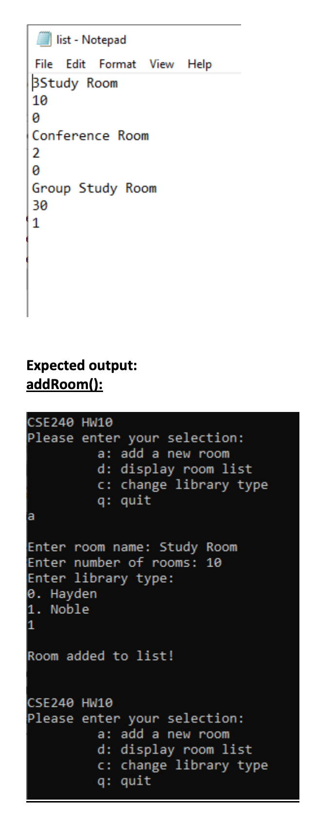 You are given a partially completed project | Chegg.com