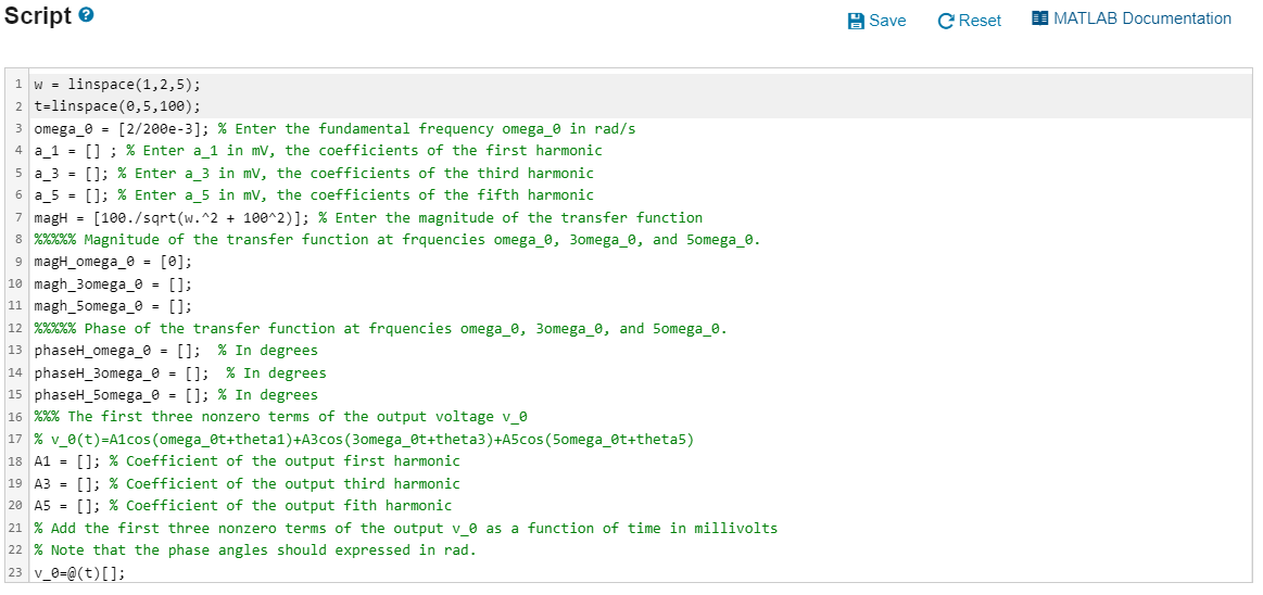 A periodic triangular waveform vi(t) is shown below | Chegg.com