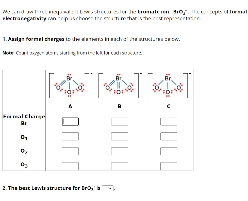 Solved We can draw three inequivalent Lewis structures for | Chegg.com
