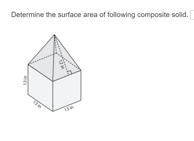 Solved Determine the surface area of following composite | Chegg.com