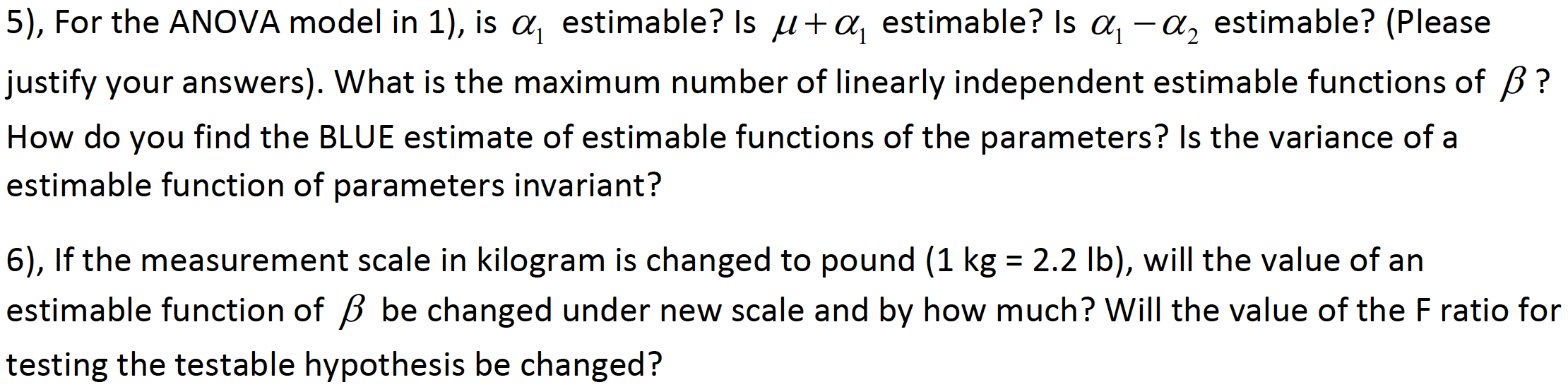 Solved Suppose we have a clinical trial with three | Chegg.com