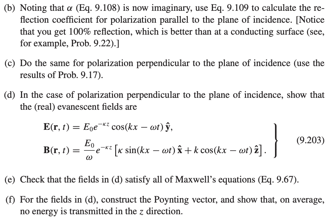 Solved Problem 9.39 According to Snell's law, when light | Chegg.com