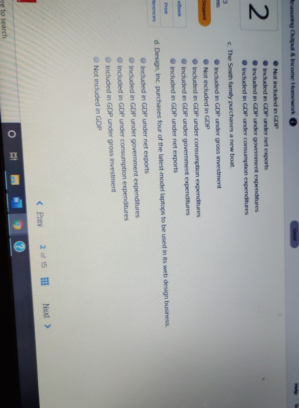 Solved Determine whether each transaction below would be | Chegg.com
