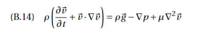 Solved (მ (B.14) P де +02 vo) = Ū.V0=pģ-Vp+uV?ū 2. | Chegg.com