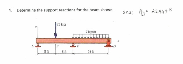 Solved Use singularity functions to answer the following: 4. | Chegg.com