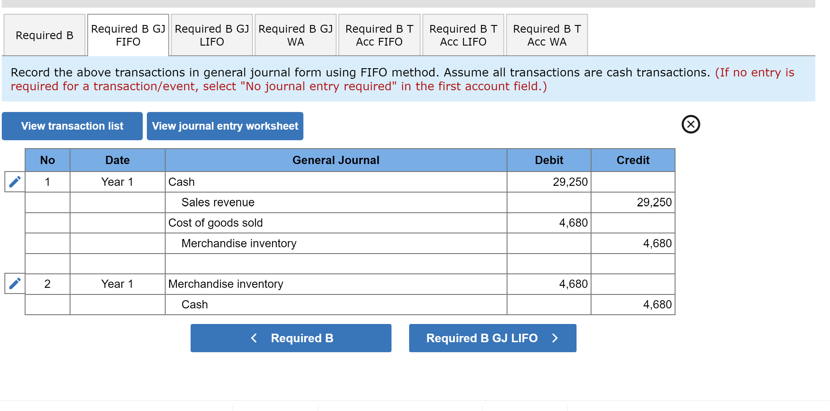 Record the above transactions in general journal form | Chegg.com
