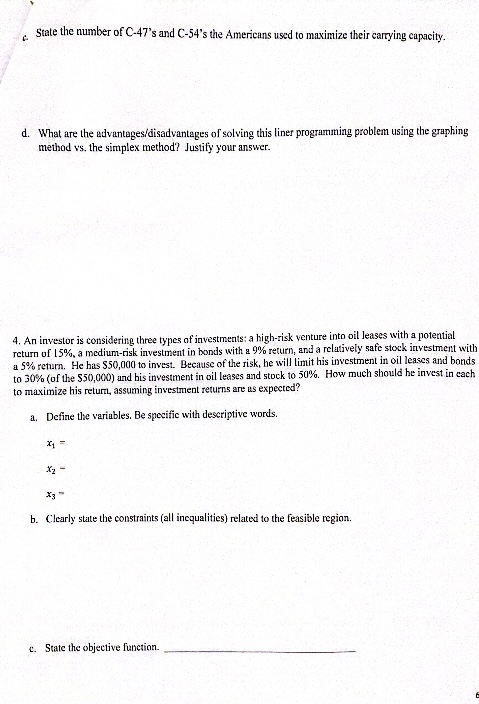 . Using the exact same problem, varjables, objective | Chegg.com