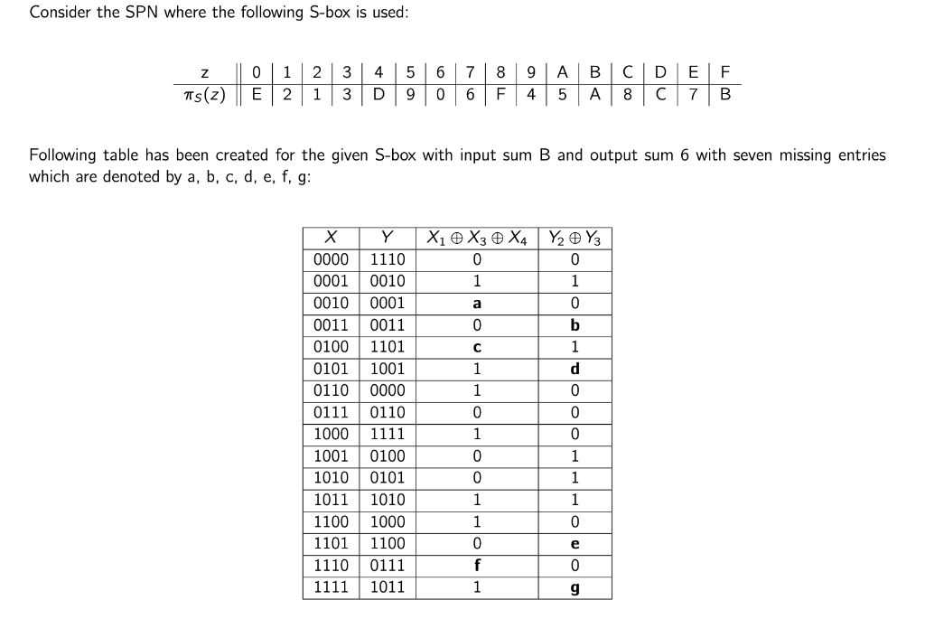 Solved a) Find the value of e in the table b) Find the value | Chegg.com