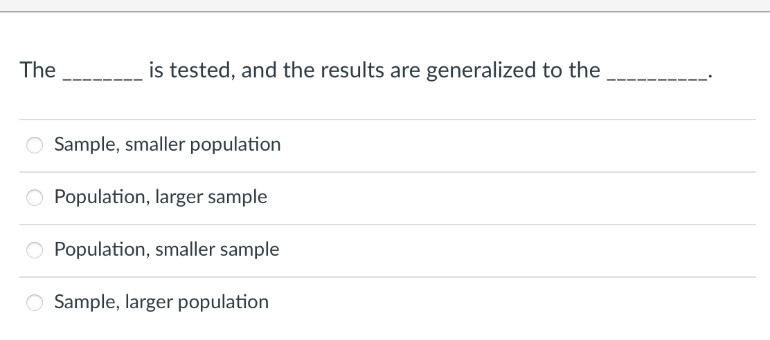 Solved There is always the possibility of error in | Chegg.com