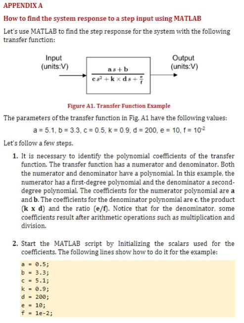 Solved The problem in Fig. 2 has the transfer function (3) | Chegg.com