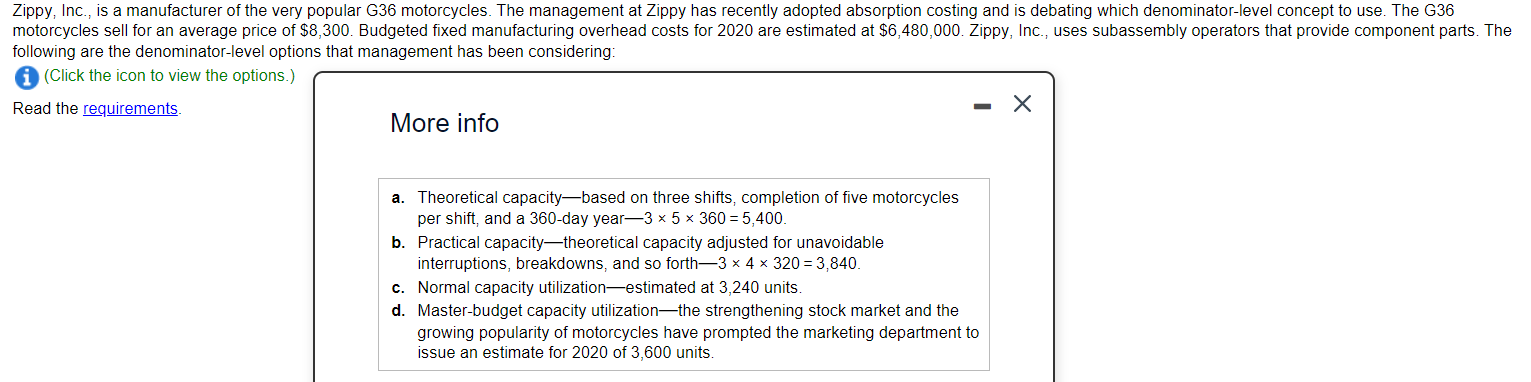 Solved More info a. Theoretical capacity-based on three | Chegg.com