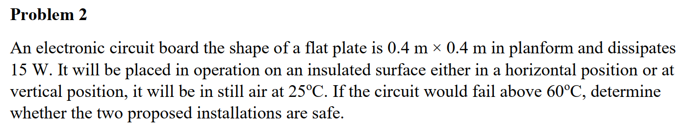 Solved Problem 2 An electronic circuit board the shape of a | Chegg.com